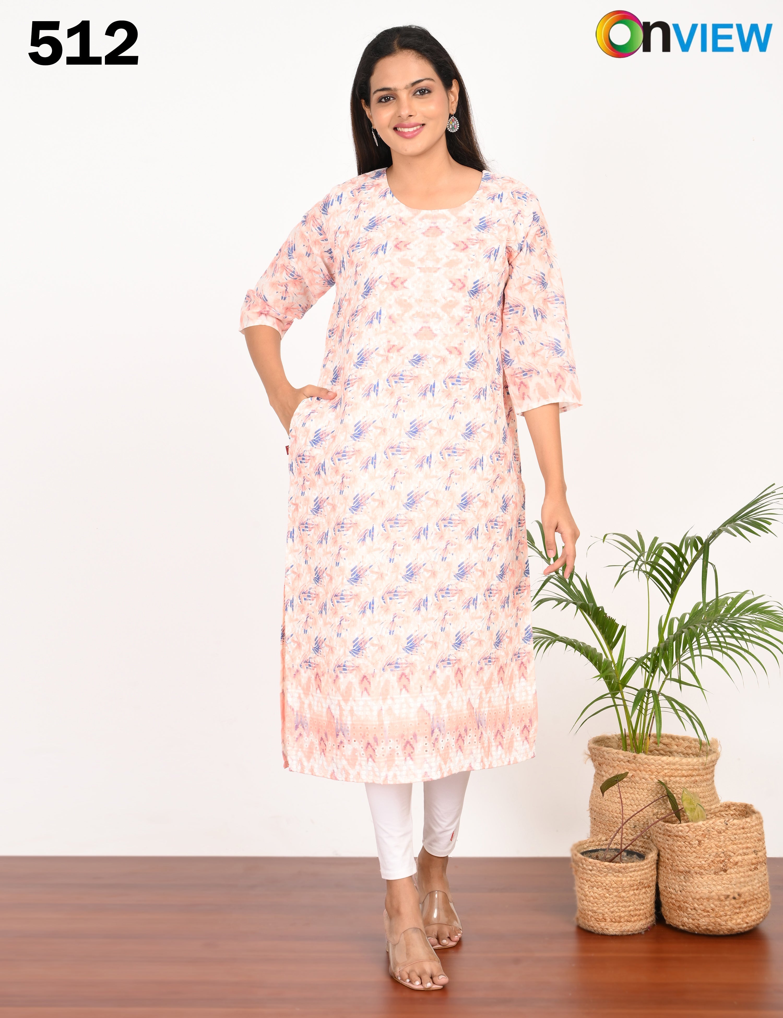 ONVIEW | 512 | COTTON CHIKANKARI WORK WITH DIGITAL PRINT – MyView.07
